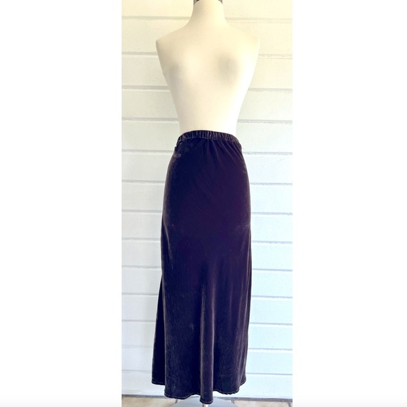 CP Shades | Skirts | Cp Shades Tanya Silkrayon Velvet Bias Cut Midi ...